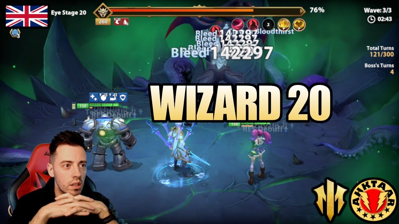 Wizard's eye Faction 60 stars [Infinite Magicraid] - YouTube