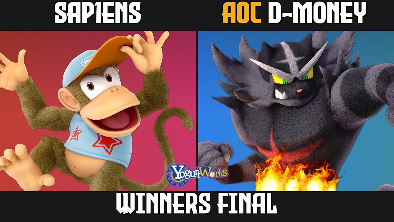 YoWo Smash Monthly #11: WF - Sap1ens (Diddy Kong) Vs. AOC | D-Money ...
