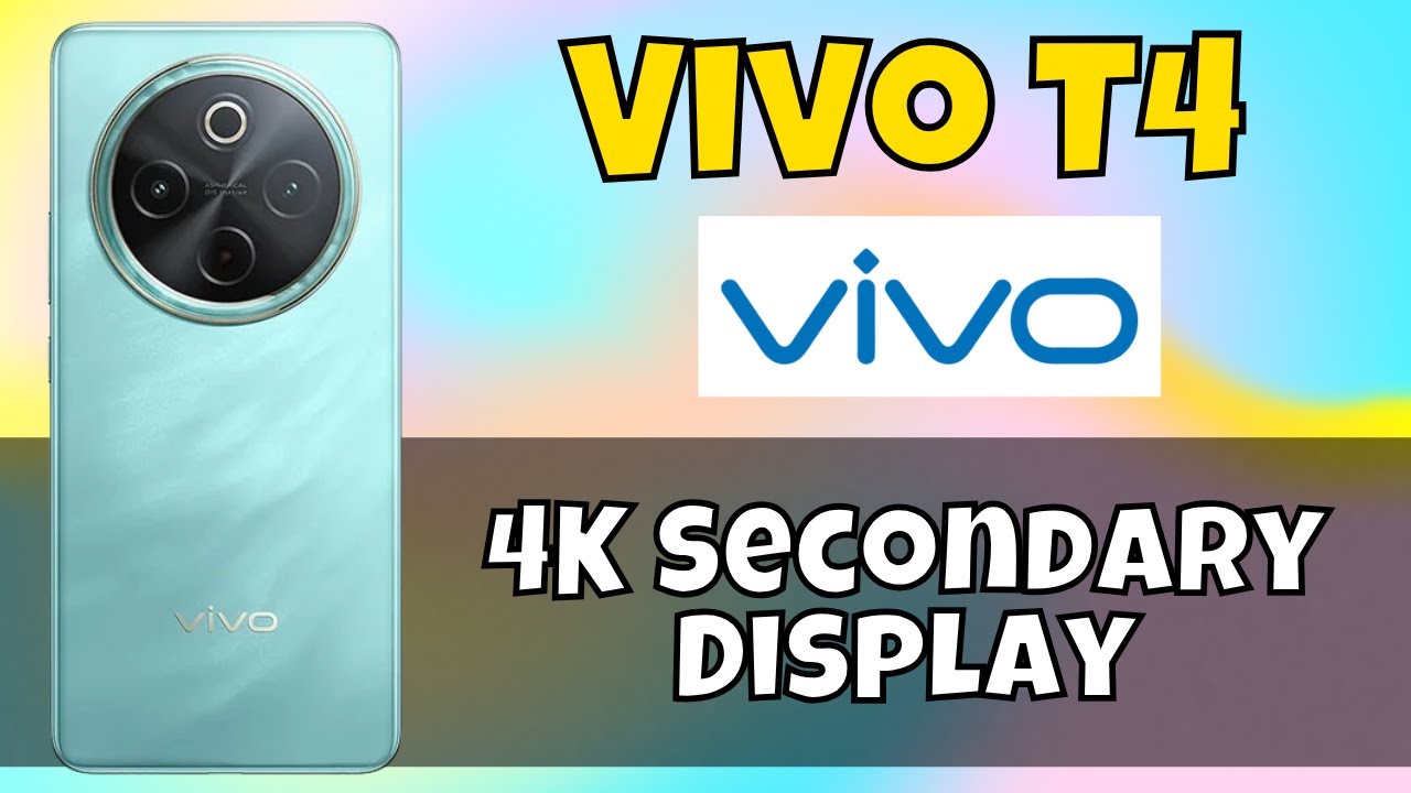 Vivo T4 4K Secondary Display Setup | Enable 4K Display Easily - YouTube