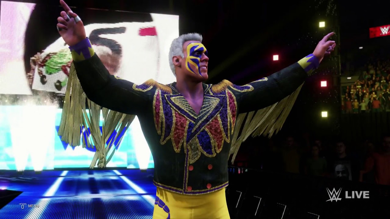 WWE2K20 Sting 91 Entrance - YouTube