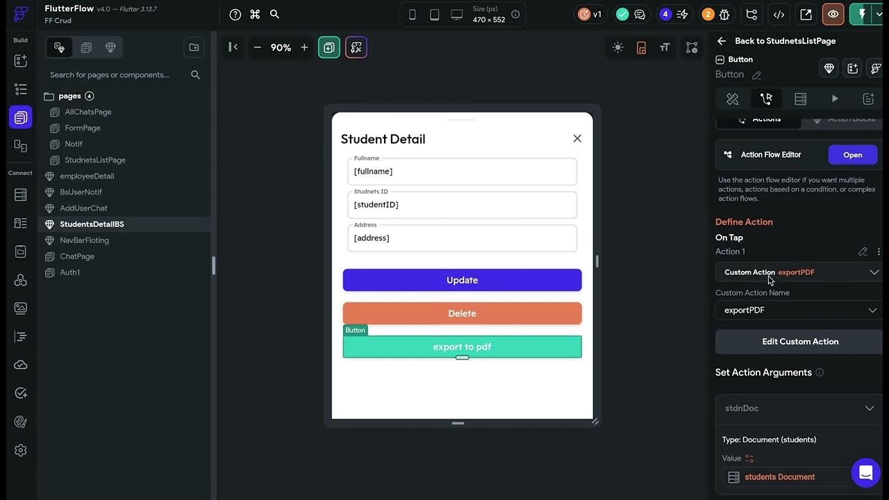 Flutterflow export collection to PDF - YouTube