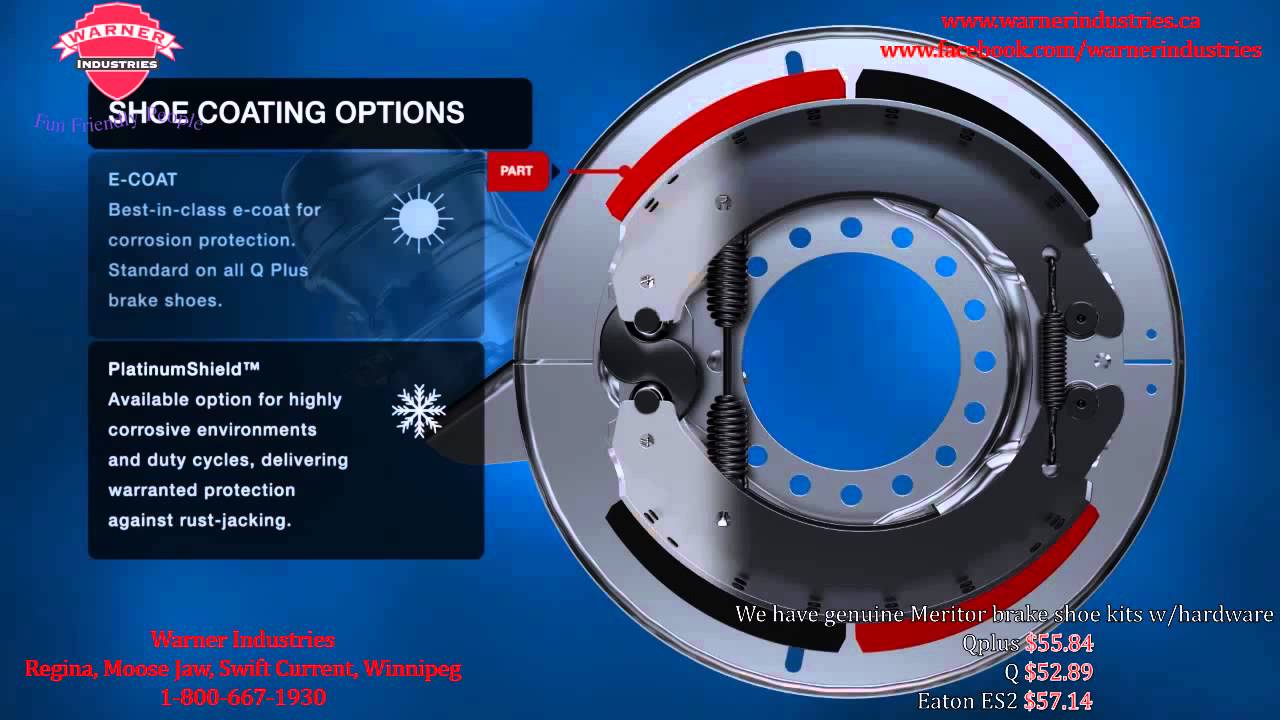 Meritor brakes - YouTube