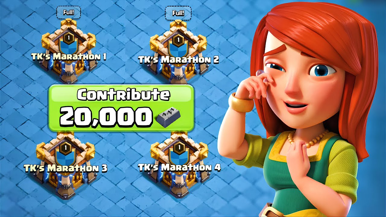 I Hosted a 4-Clan Rush and It Turned Into Chaos🤯🔥 | Clash of Clans ...