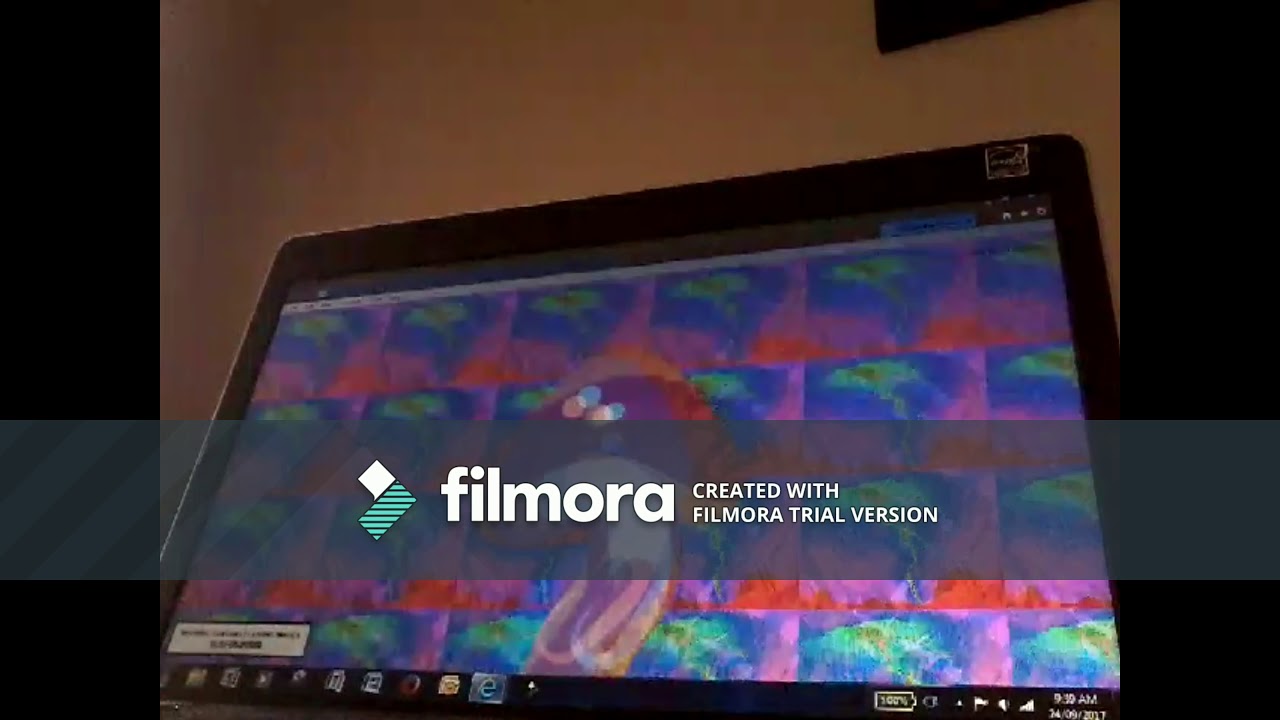 Flaming computer - YouTube
