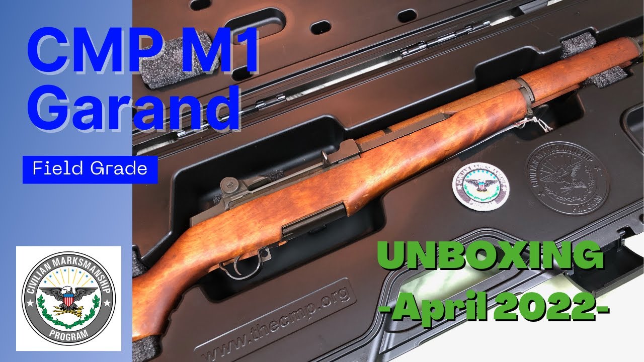 CMP M1 Garand unboxing - April 2022 - - YouTube