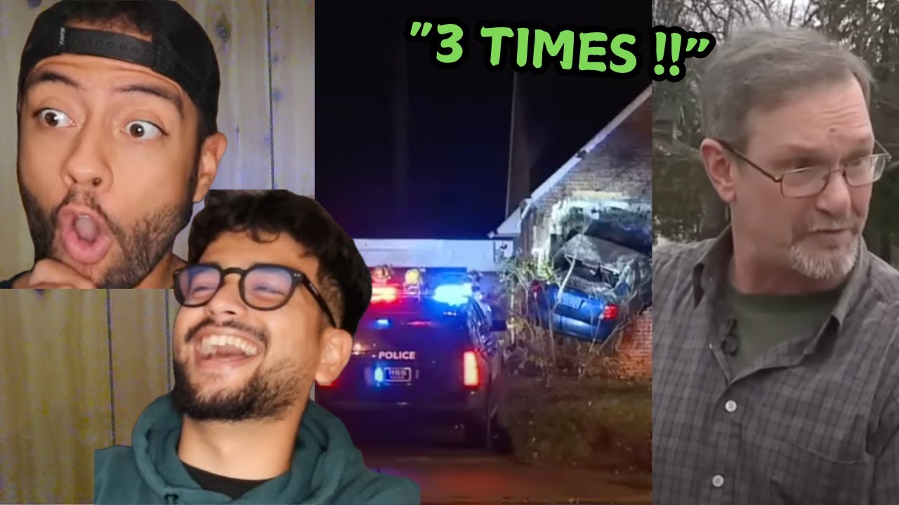 3 CARS CRASH INTO HIS HOUSE ?!! What Just Happened ?! w/ Rich n Mike ...