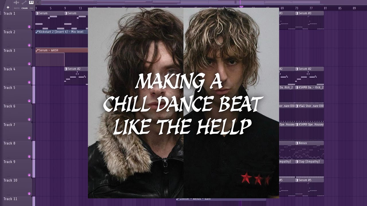MAKING A CHILL DANCE BEAT LIKE THE HELLP // 2HOLLIS // DAMON R - YouTube