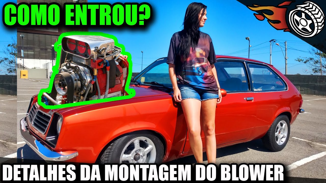 Como montei o SuperCharger (Blower) no Chevette Darwin - Eaton M24 ...