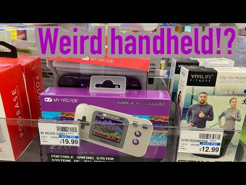 Weird CVS handheld game console - YouTube