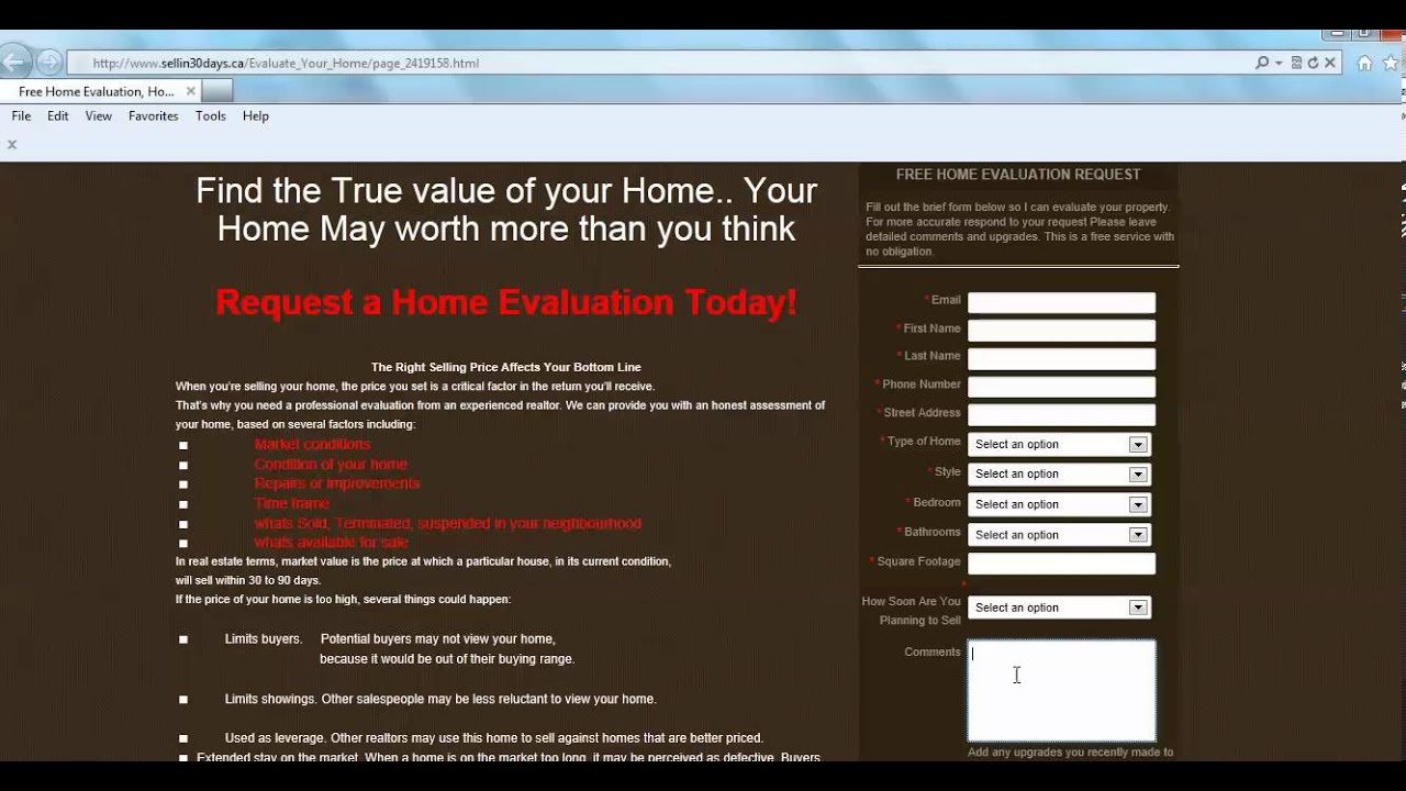 How to evaluate your home - YouTube