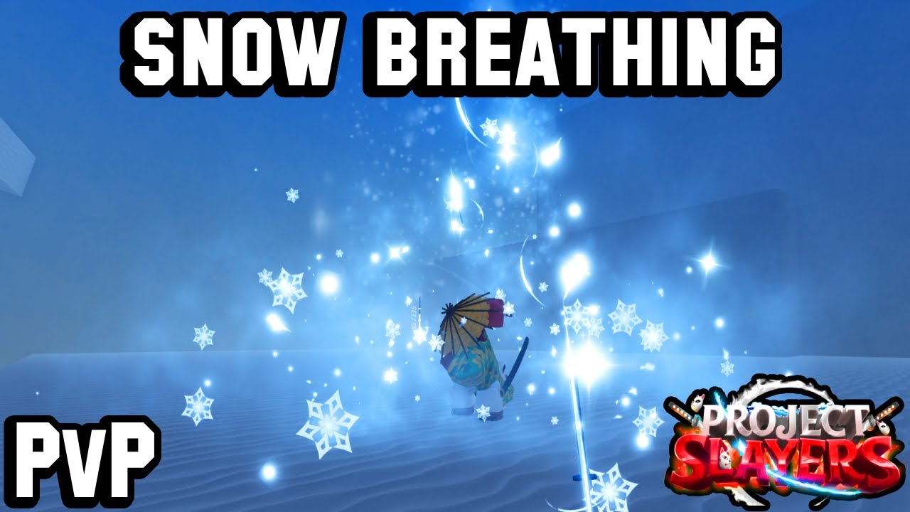 I DEFEATED BOSSES WITH SNOW BREATHING... [ Project Slayers ] - YouTube