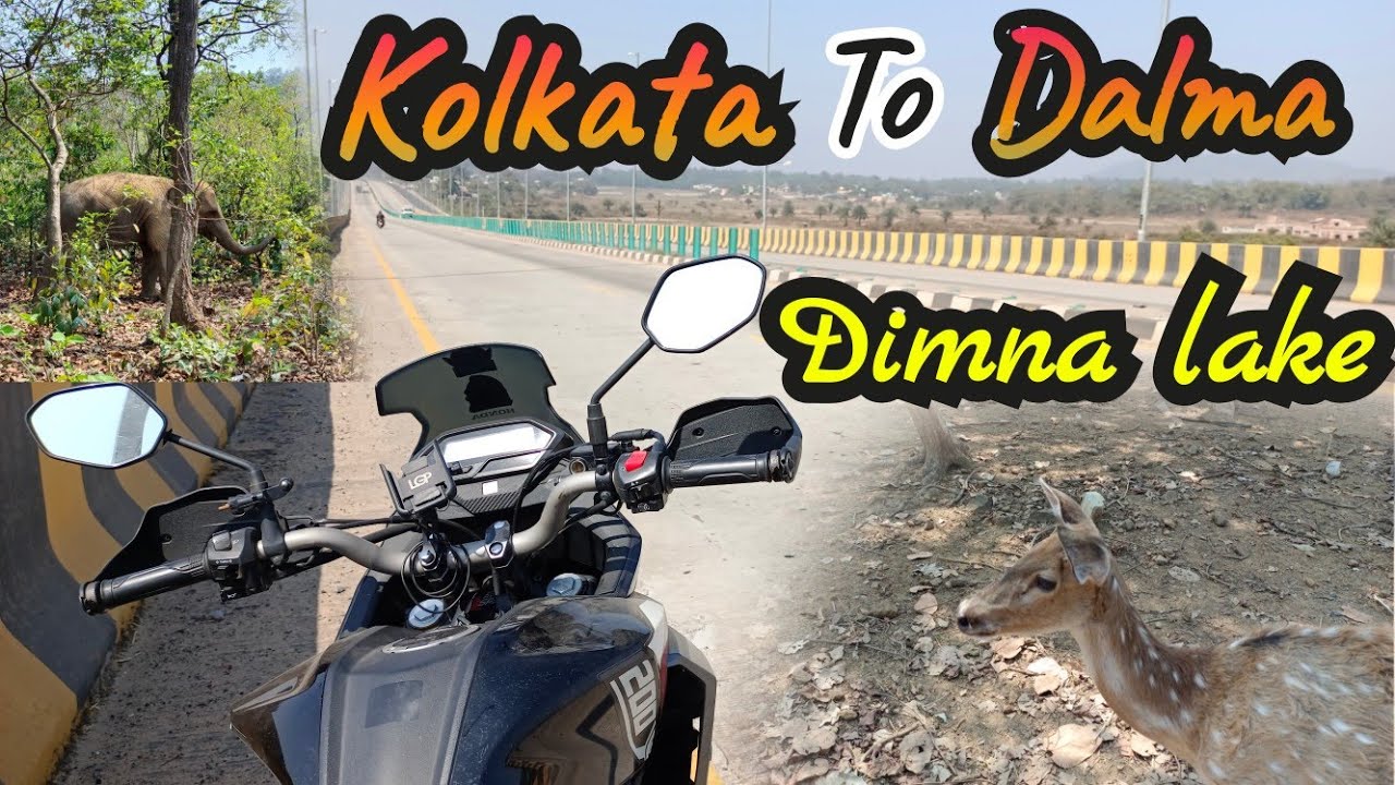 Kolkata to Dalma Bike Ride || Dimna Lake || One day tour from Kolkata # ...