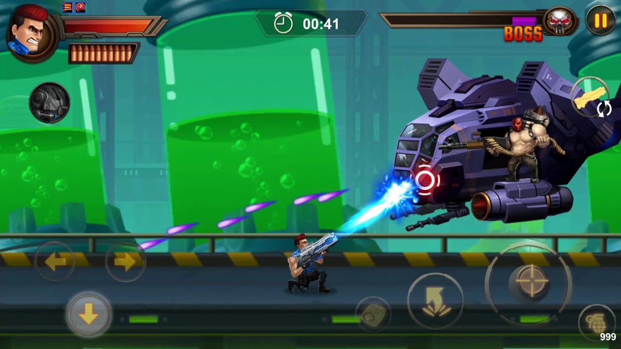 Metal Squad: Shooting Gameplay - Super Helicopter Boss - YouTube