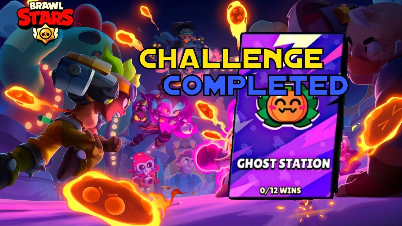 GHOST STATION CHALLENGE GAMEPLAY | BRAWL STARS - YouTube
