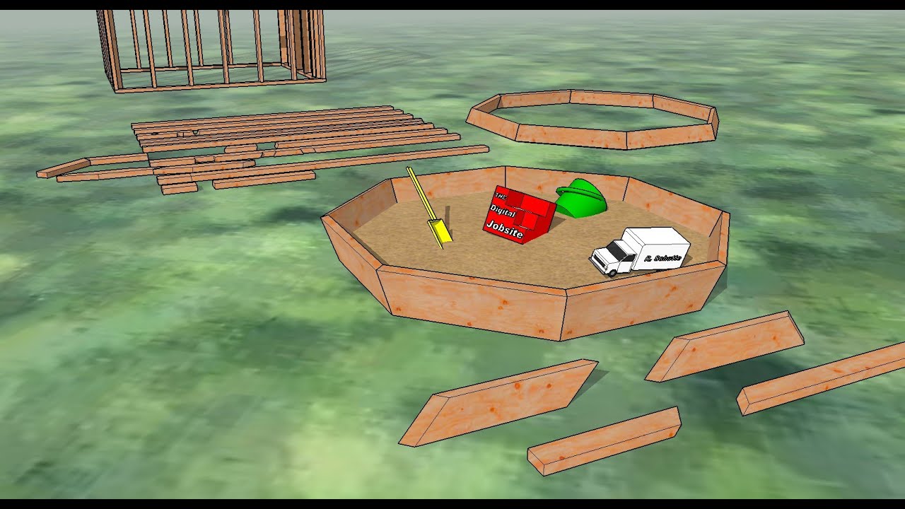 Cutting Lumber with SketchUp Part 2 Compound Miters - YouTube