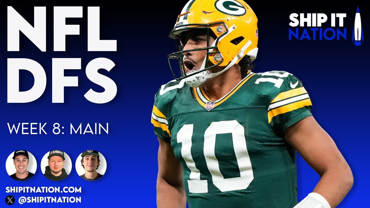 NFL Week 8 Main Slate | October 27, 2024 | DraftKings & FanDuel DFS ...