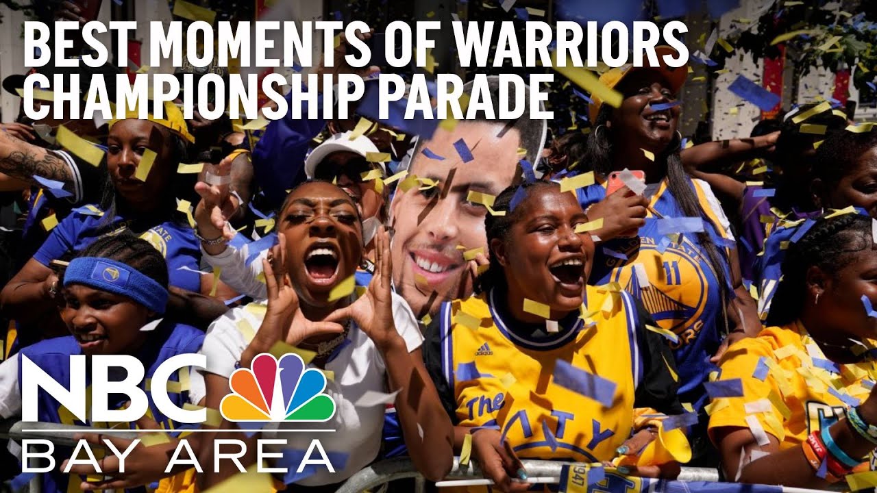Watch: Relive the Best Moments of the Warriors Championship Parade ...