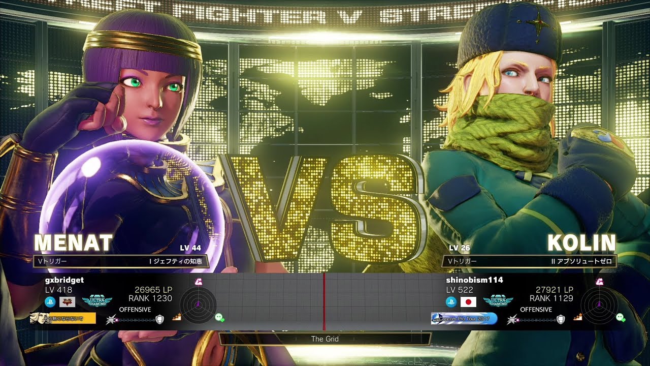 gxbridget (Menat) vs Momochi (Kolin)：gxbridget（メナト）vs ももち（コーリン） - YouTube