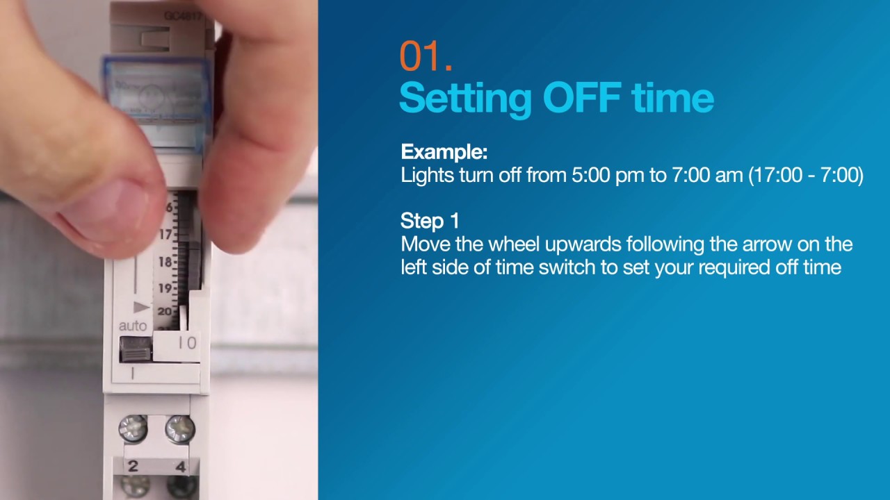 How to set up a 1 module analogue time switch #InSafeHands #Alwaysthere ...