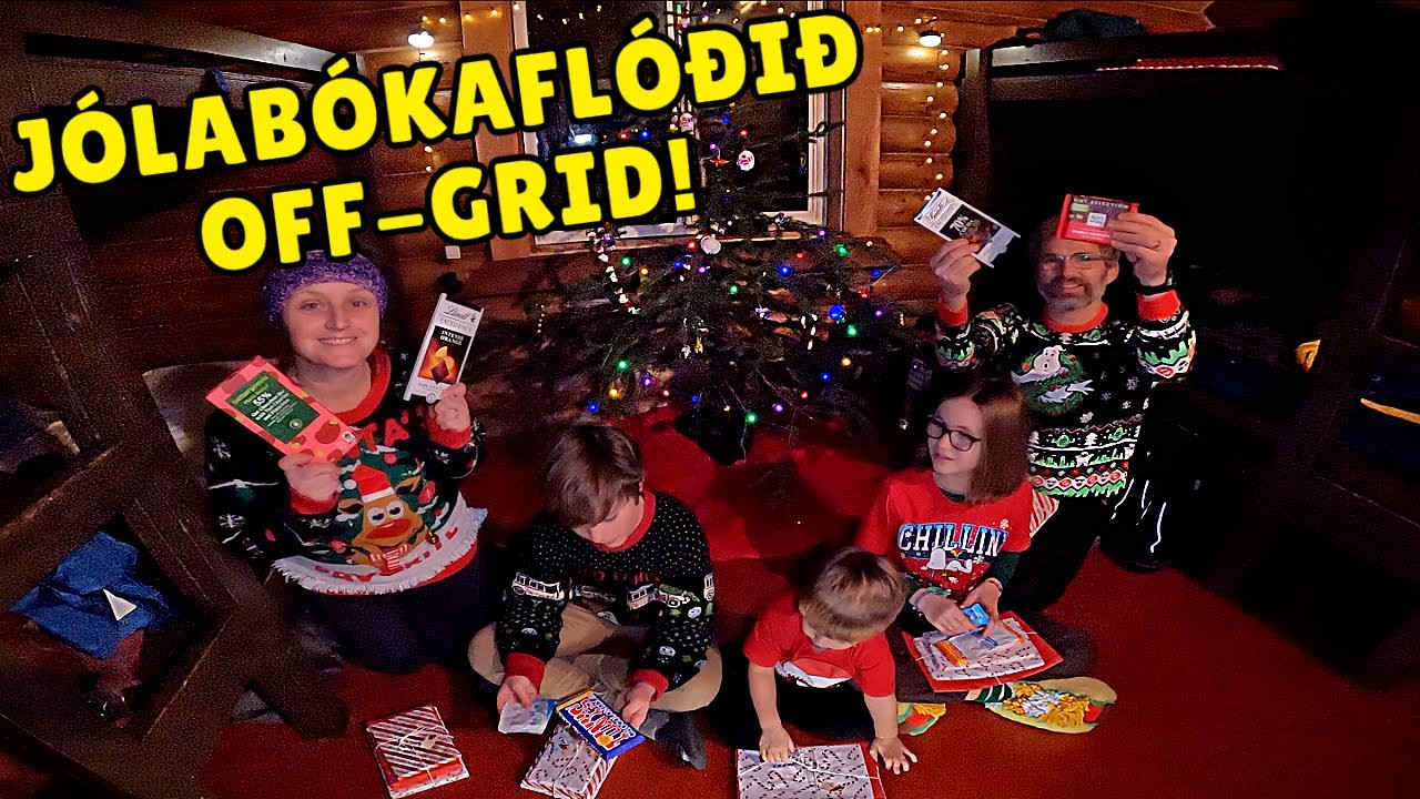 Off-Grid Christmas in Alaska: Tree Cutting, Crafts, and Jolabokaflod ...