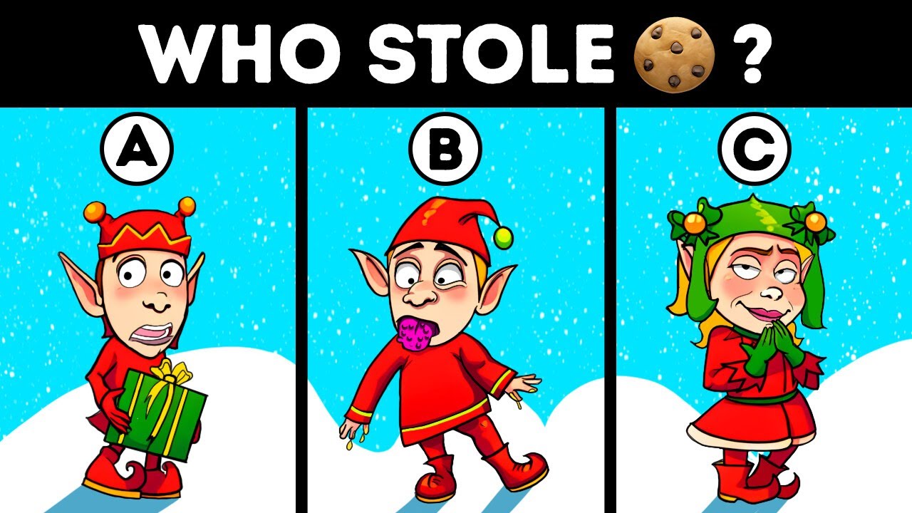16 Christmas Riddles Will Get You Into Santa's List - YouTube