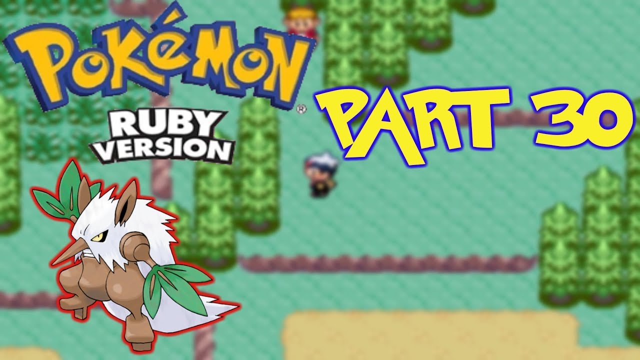 Pokémon Ruby REDUX - Part 30: Finishing Route 123 and Team Magma Stole ...