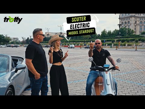 Test Drive cu Giani Kiriță pe scuterul din viitor – Stardust BSK la super preț de vară!