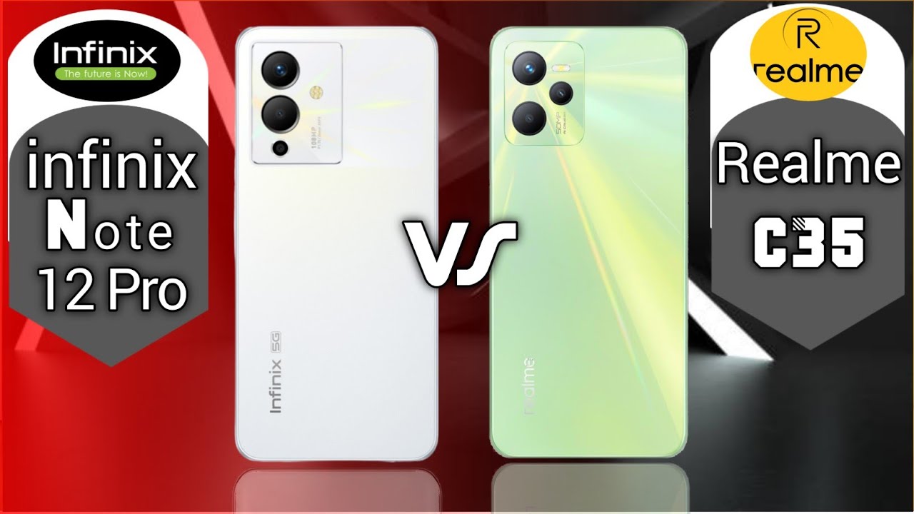 infinix note 12 pro vs realme c35 | infinix note 12 pro | realme c35 ...