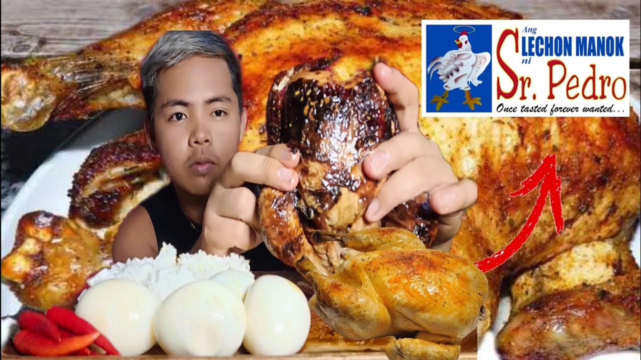 LECHON MANOK MUKBANG *Senior Pedro Lechon Manok | PINOY MUKBANG ...