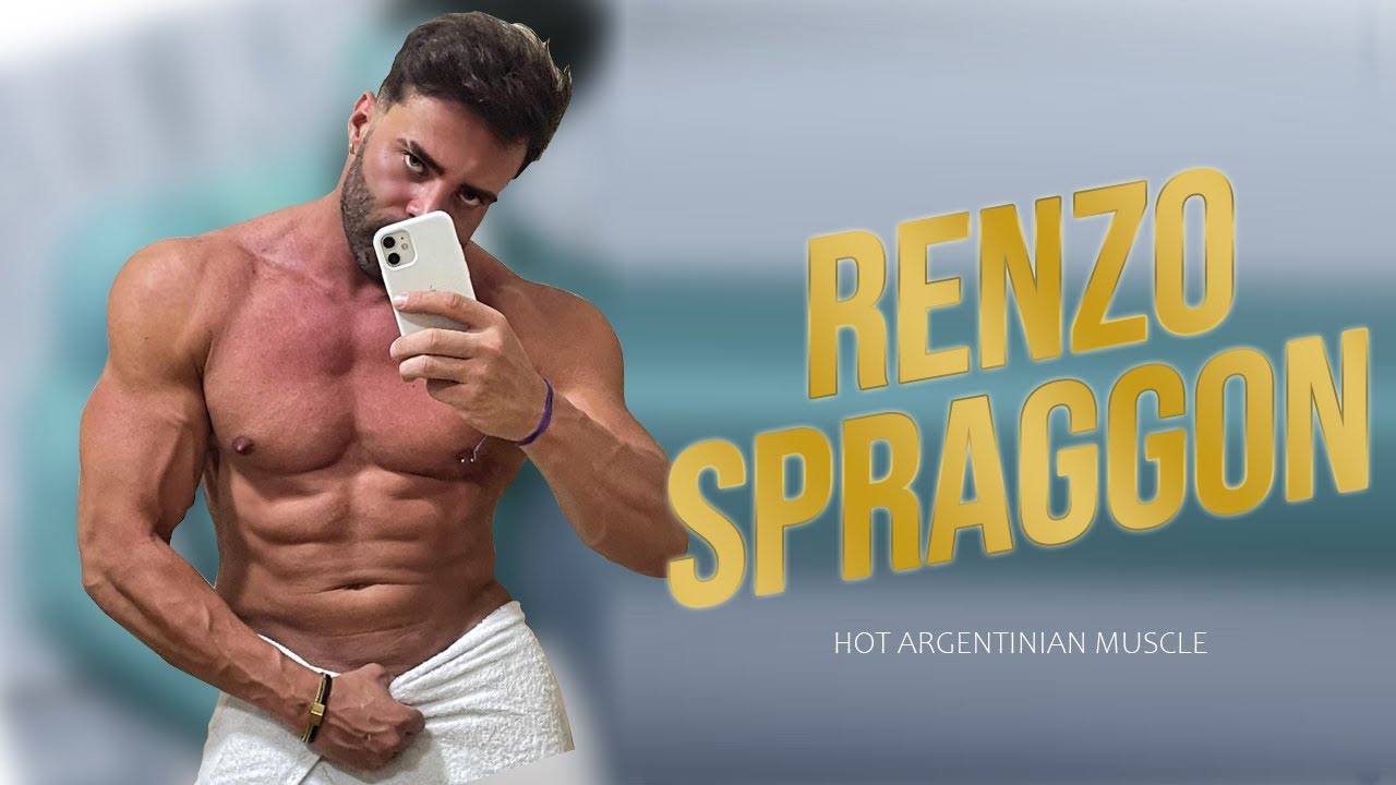 Renzo Spraggon | Adonis Argentino | Muscle Worship | #HotMenWorkingOut ...