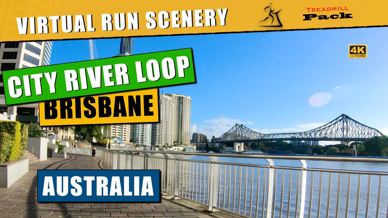 City River Circuit | Brisbane, Australia | 35 min | POV Virtual ...
