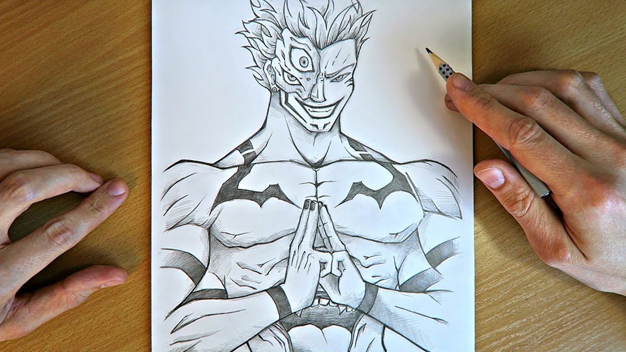 How to Draw Sukuna (True Form) | Pencil Sketch Drawing Tutorial | JJK ...