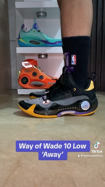 Way of Wade 10 Low ‘Away’ on feet | Is this still the best performing basketball shoes today ...