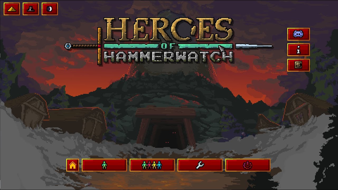 Heroes of Hammerwatch: 3 Player Co-Op Playthrough No Commentary Part 1 ...