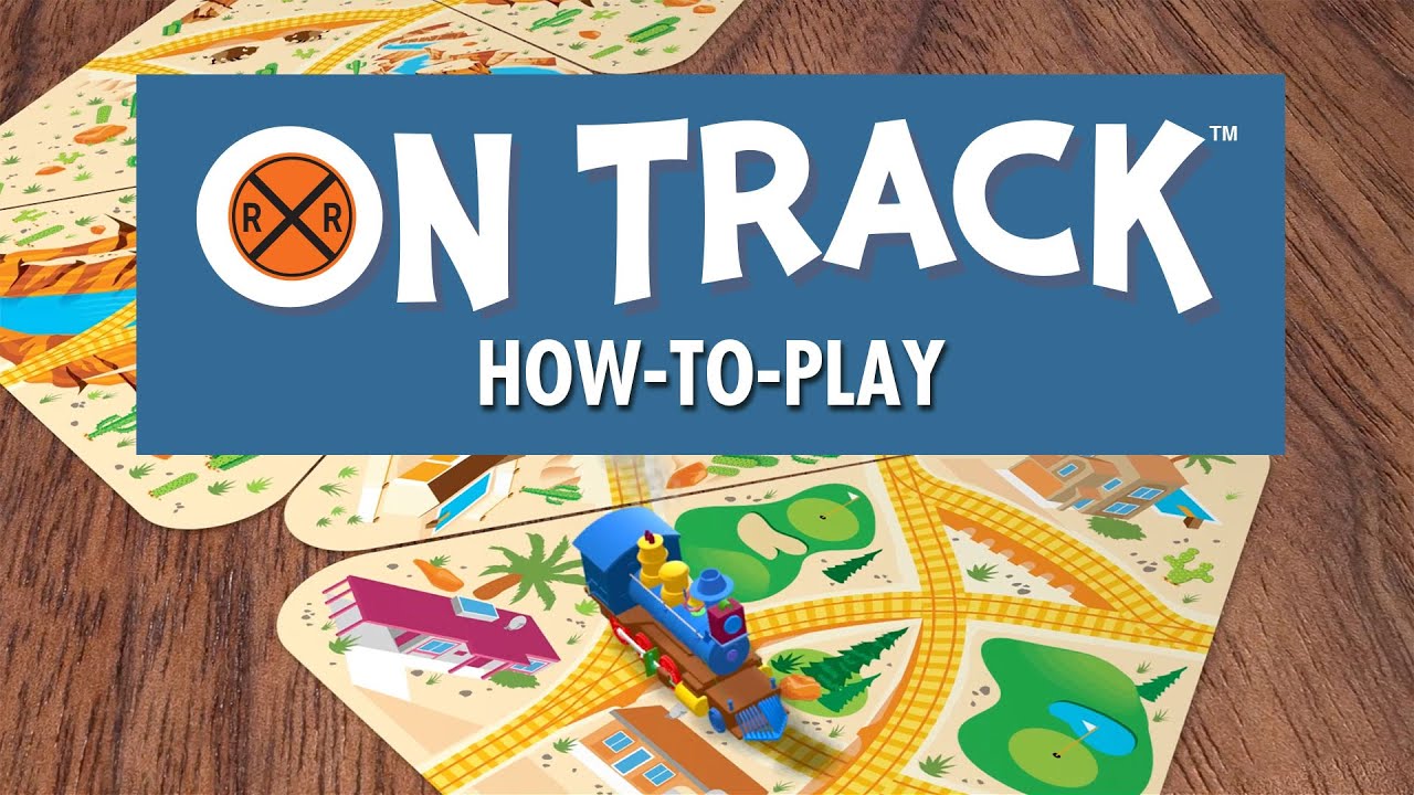 How-To-Play ON TRACK™ Three Corner Card Game - YouTube
