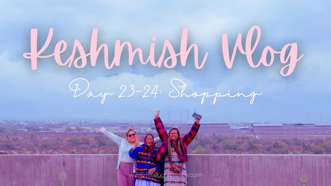 Keshmish Vlog day 23-24: shopping - YouTube