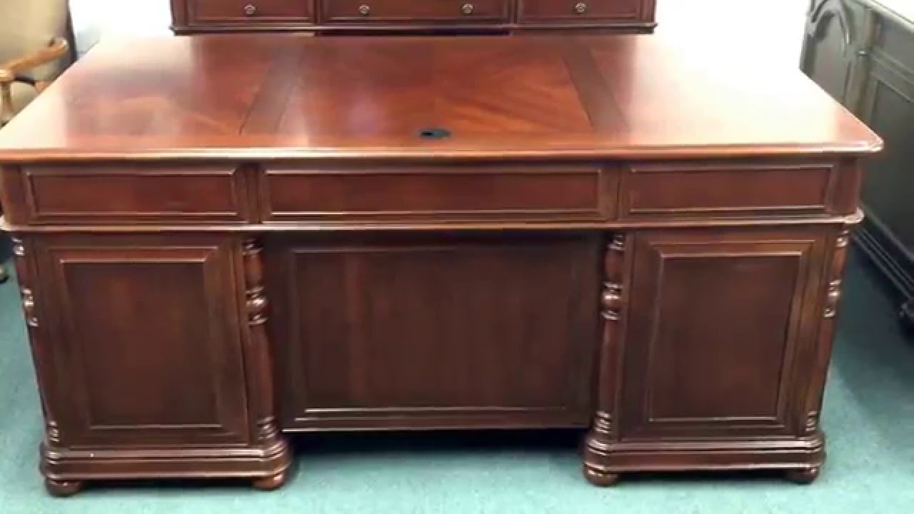 24530 Riverside Bristol Court Executive Desk - YouTube