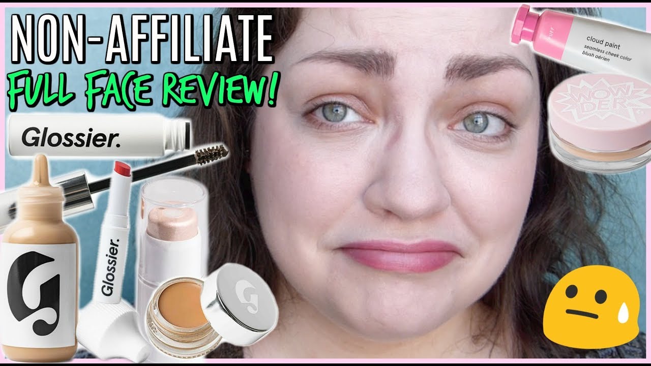 Glossier | FULL FACE First Impressions - YouTube