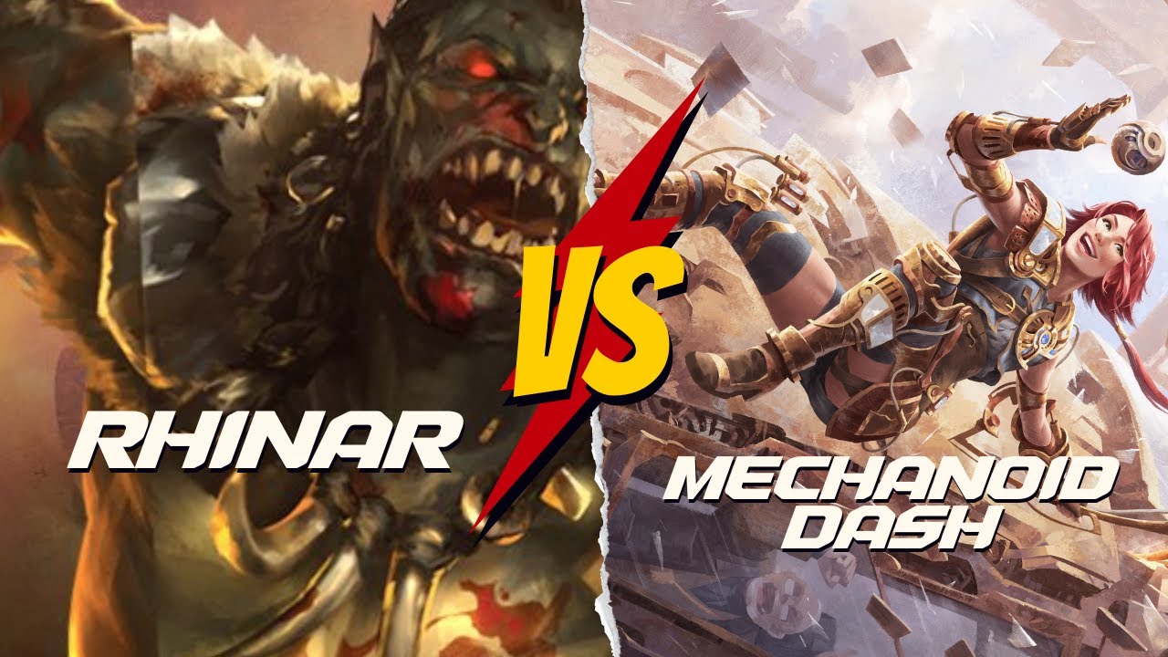Rhinar vs Mechanoid Combo Dash! - YouTube