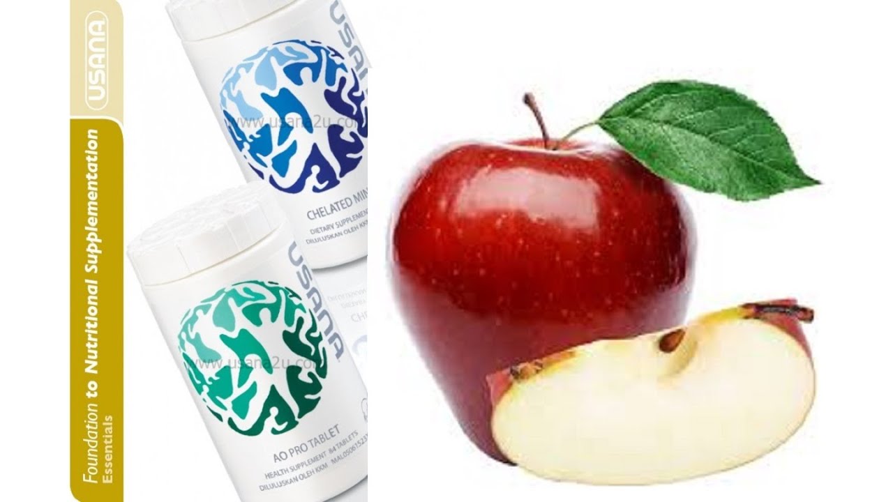 USANA AO PRO TABLET 10 day Apple Test Malaysia Products - YouTube