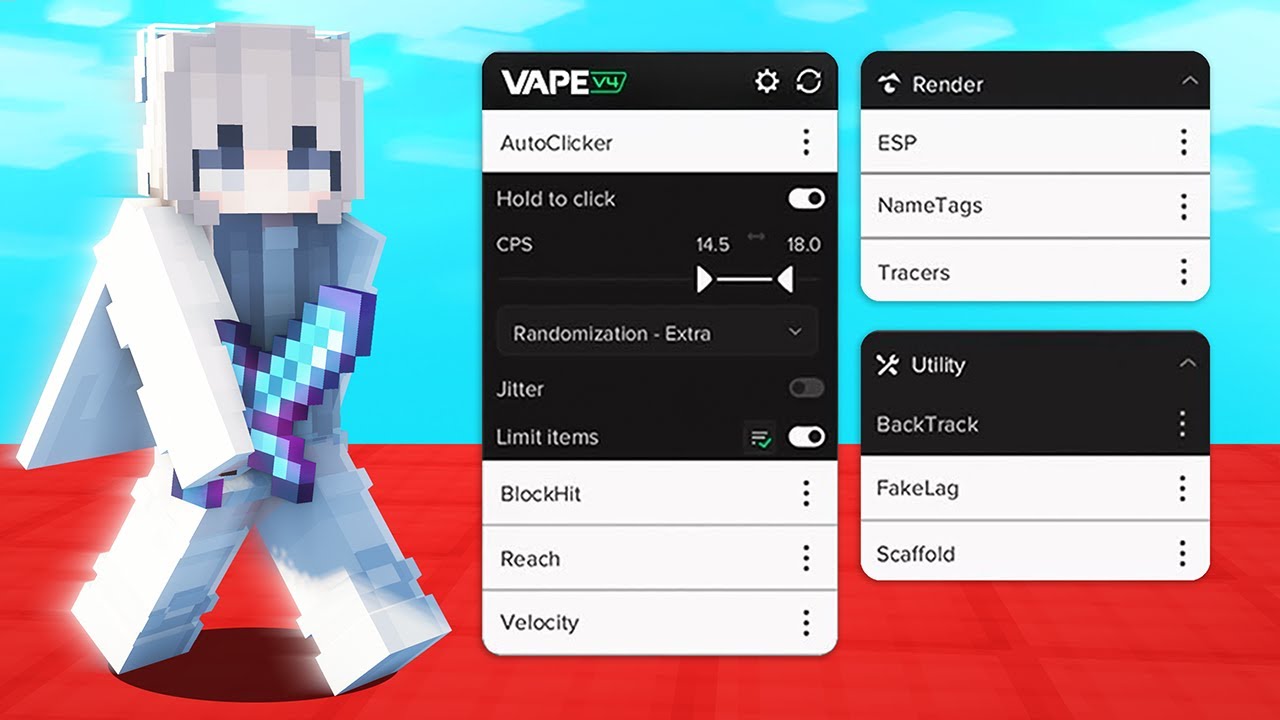 The BEST Vape Settings for Hypixel - YouTube