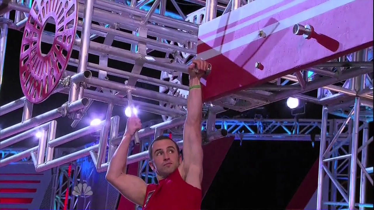 Joe Moravsky at American Ninja Warrior 2013 National Finals Stage 3 ...
