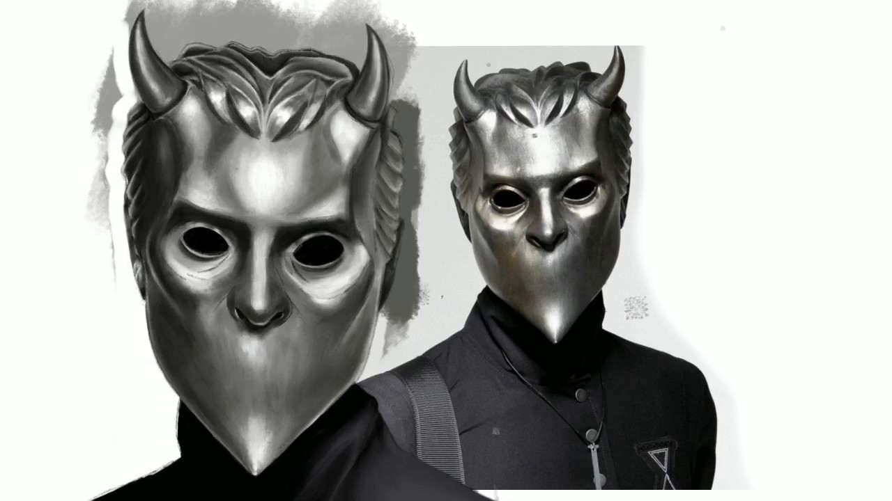 Speed Drawing - Nameless Ghoul from Ghost - YouTube