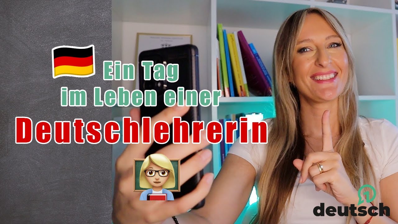 Alltag einer 👩🏼‍🏫Online-Deutschlehrerin - YouTube
