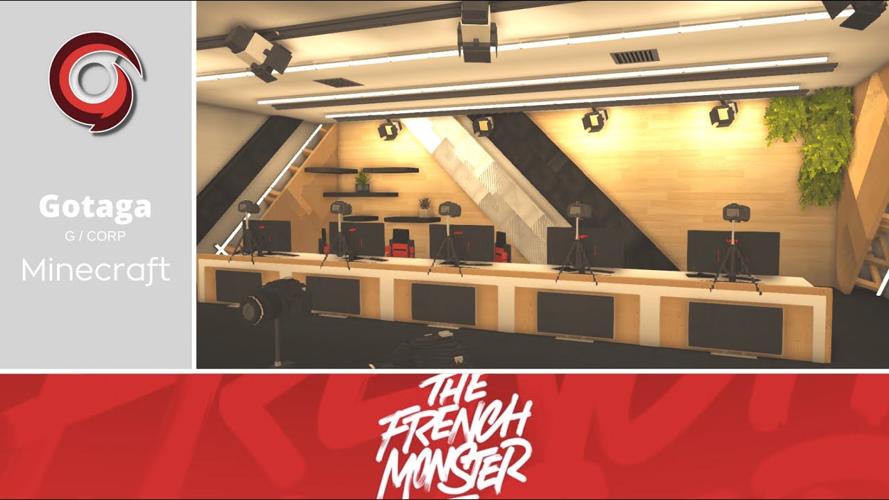 Gotaga G Corp Minecraft Timelapse - YouTube