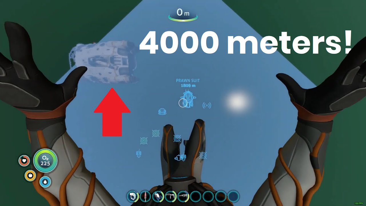 Subnautica Cyclops launch bug - YouTube