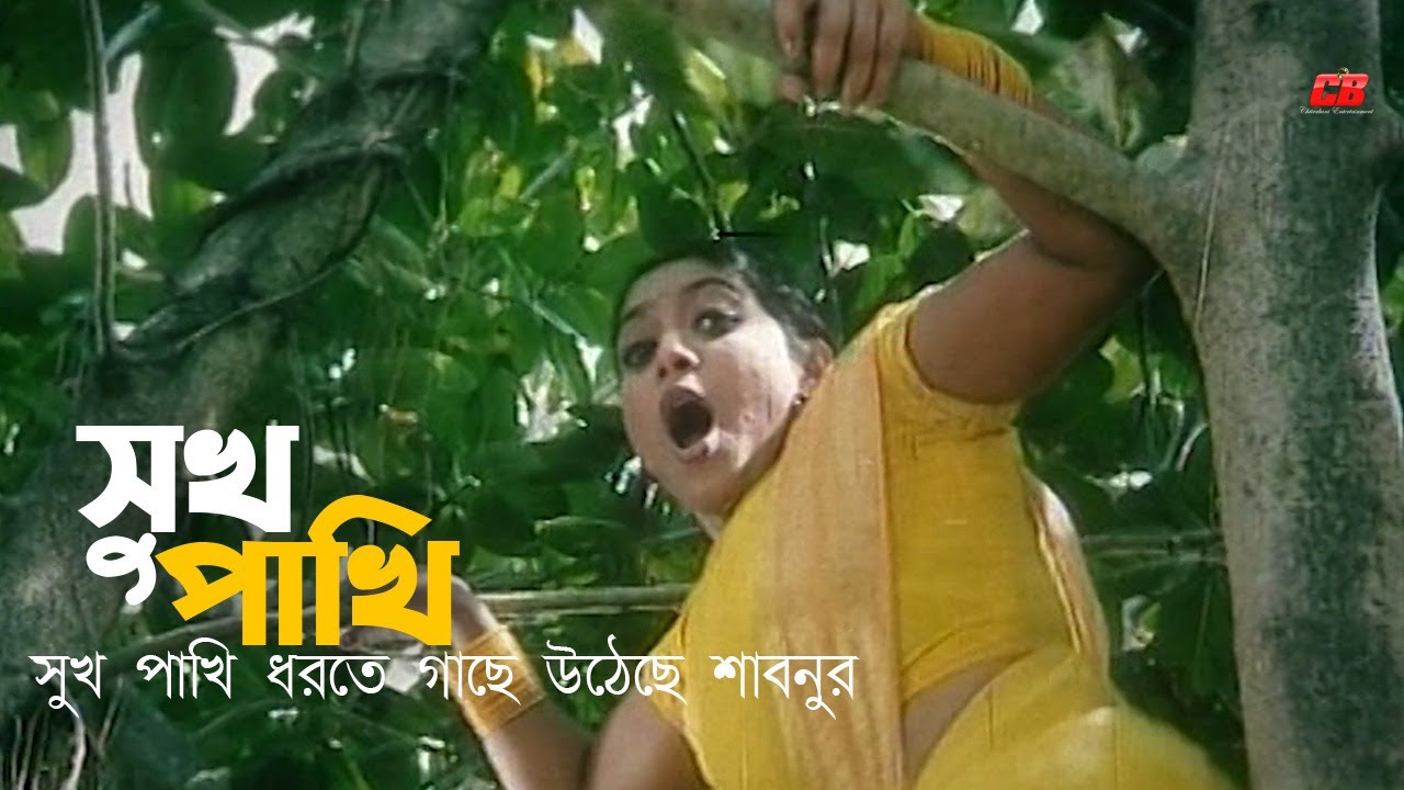 Sukh Pakhi | সুখ পাখি ধরতে গাছে উঠেছে শাবনুর | Shabnur | Ferdous ...