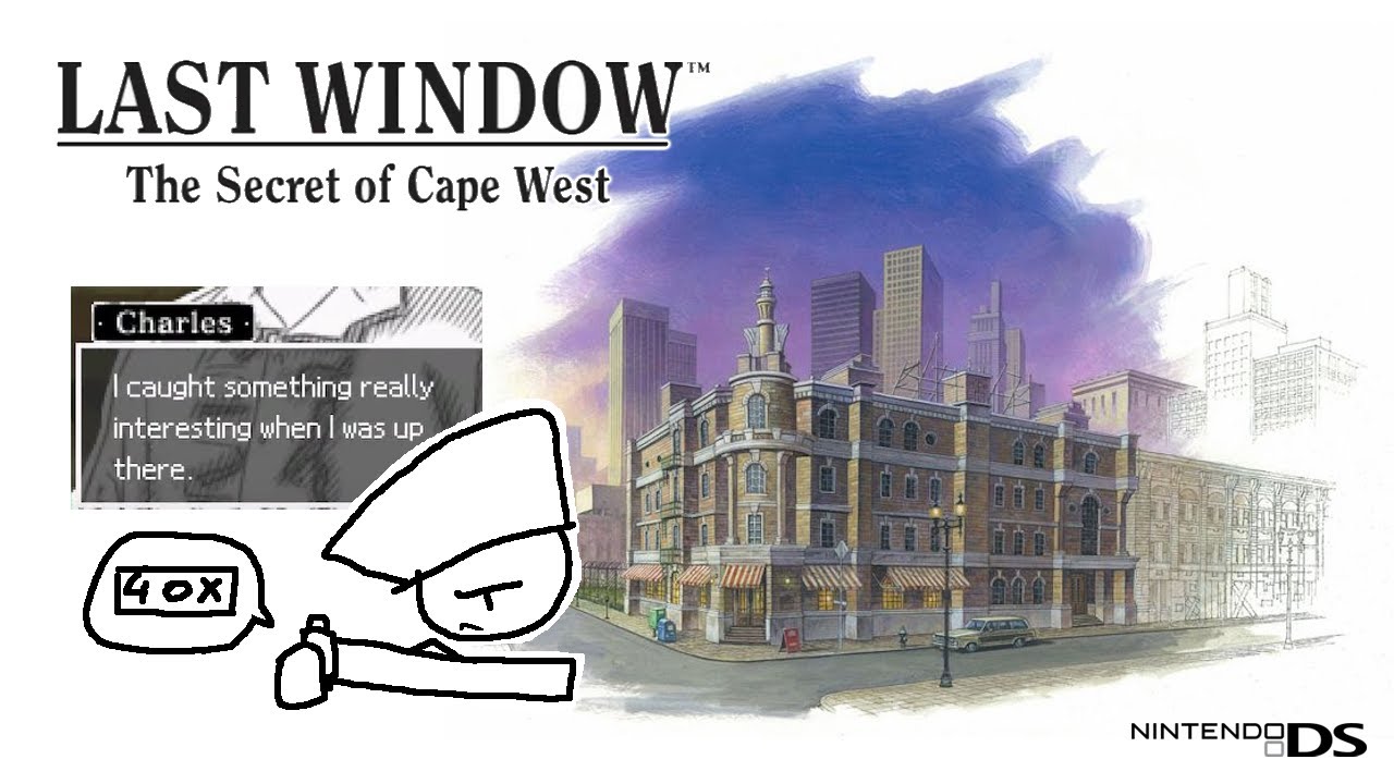 Last Window: The Secret of Cape West (DS / 3DS) pt.5 - lantai 4 lagi ...