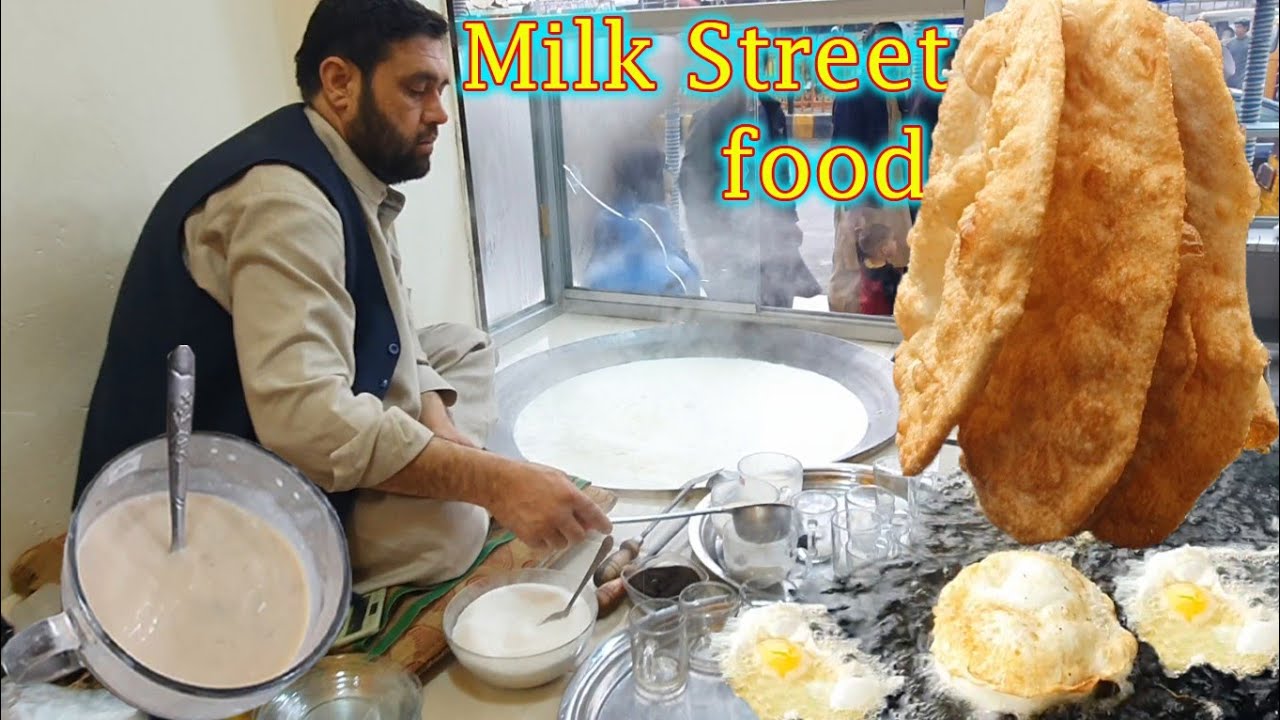 Afghani Famouse Healthy Malai Milk|The Afghanistan Street food|Talaban ...