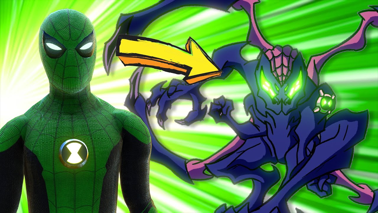 What if Ben 10 Scanned Spider-Man And Went ULTIMATE - YouTube